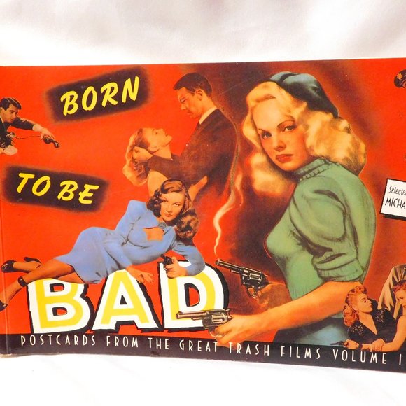 movie postcards vintage | Other | Vintage Born To Be Bad Postcards From ...